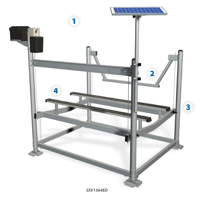 PWC Lifts - Free Standing Boat Lifts | ShoreStation®